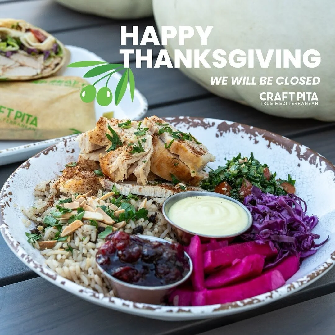 Craft Pita | Houston's True Mediterranean for Lunch or Dinner