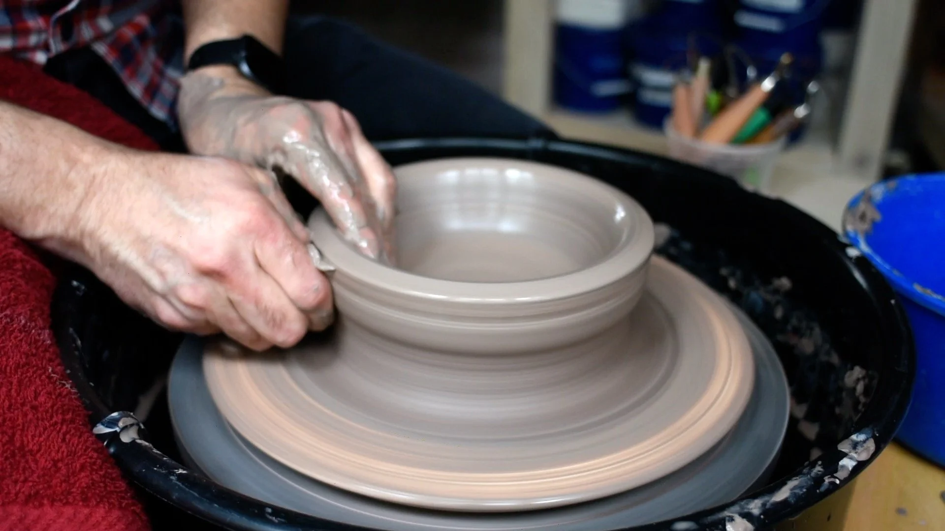 Make a Wide Salad Bowl Pottery Tutorial — The Studio Manager