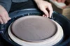 How to Turn a Slab into a Flat-Bottomed Plate on the Wheel — pottery ...