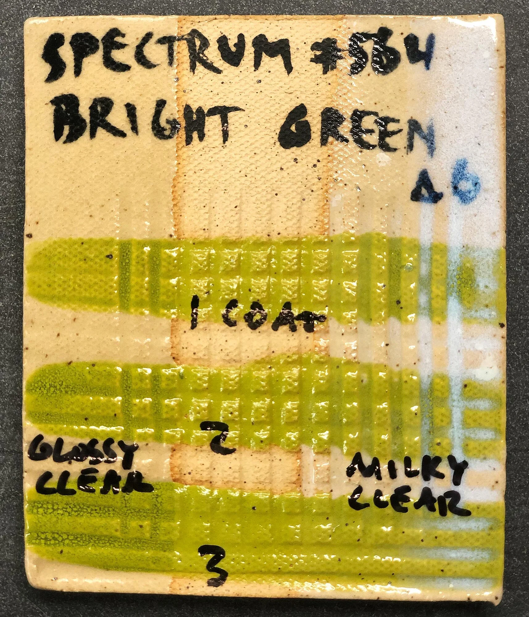Spectrum Underglaze Cone 6 Test Tiles — The Studio Manager