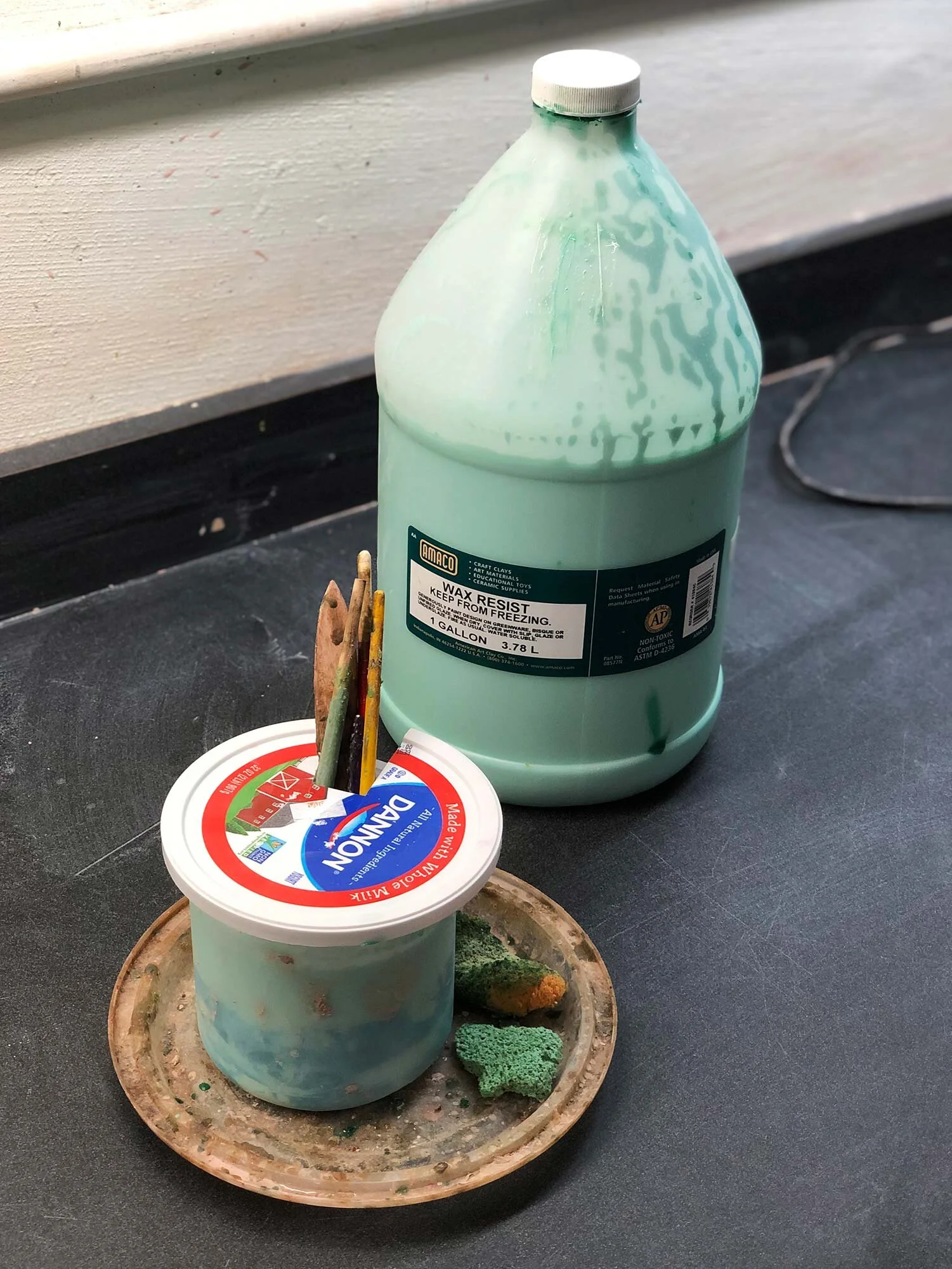 How To Use and Clean Up Wax Resist in a Ceramics Studio — The Studio ...
