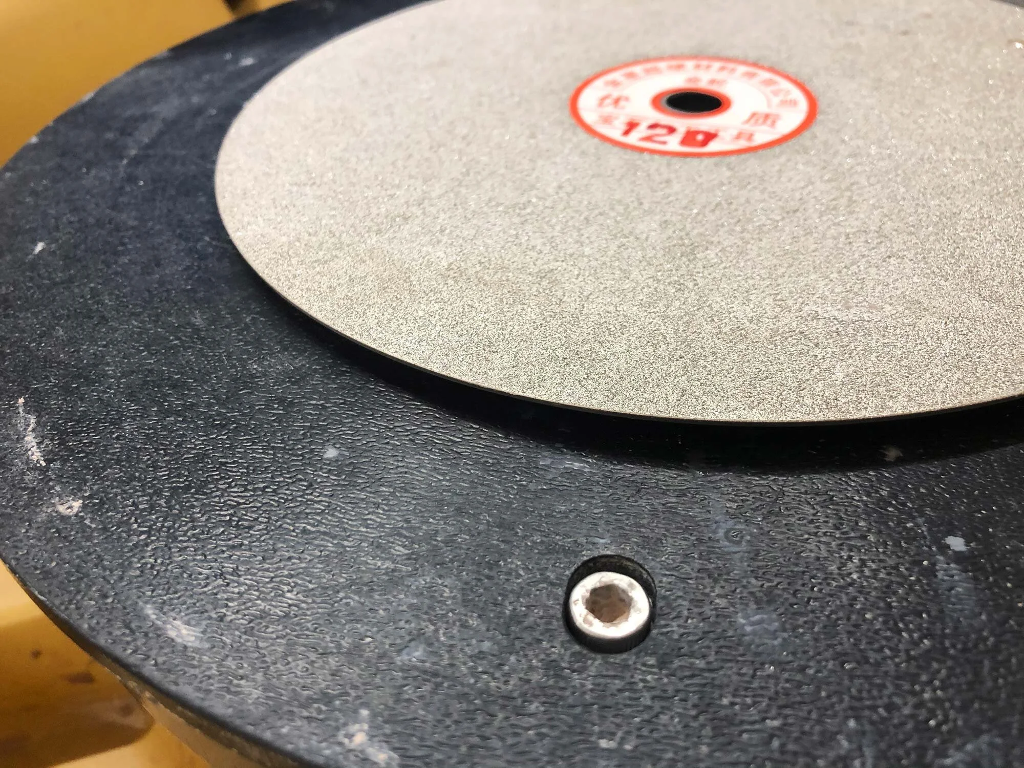 How to Make a DIY Interchangeable Grinding Disc — The Studio Manager