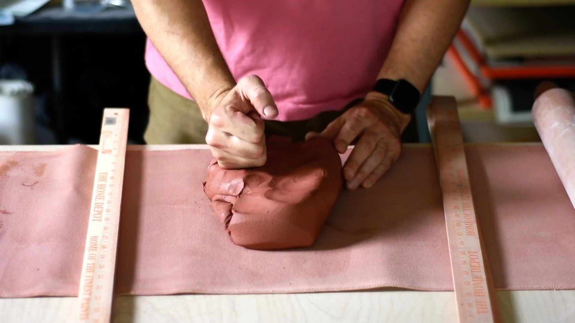 Press-molded Pasta Bowl from a Clay Slab — Pottery Tutorial — The ...