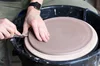 How to Turn a Slab into a Flat-Bottomed Plate on the Wheel — pottery ...