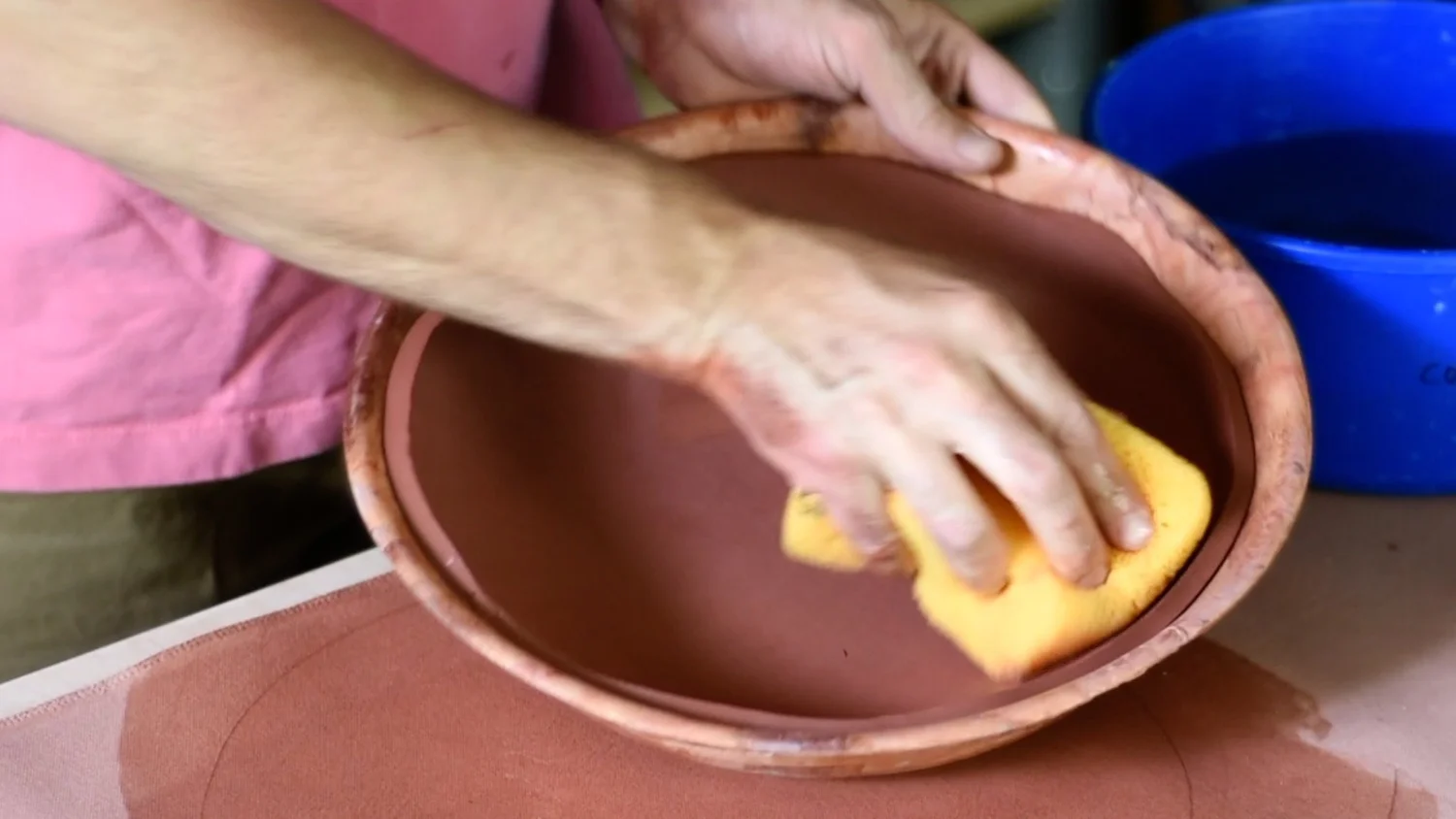 Press-molded Pasta Bowl from a Clay Slab — Pottery Tutorial — The ...