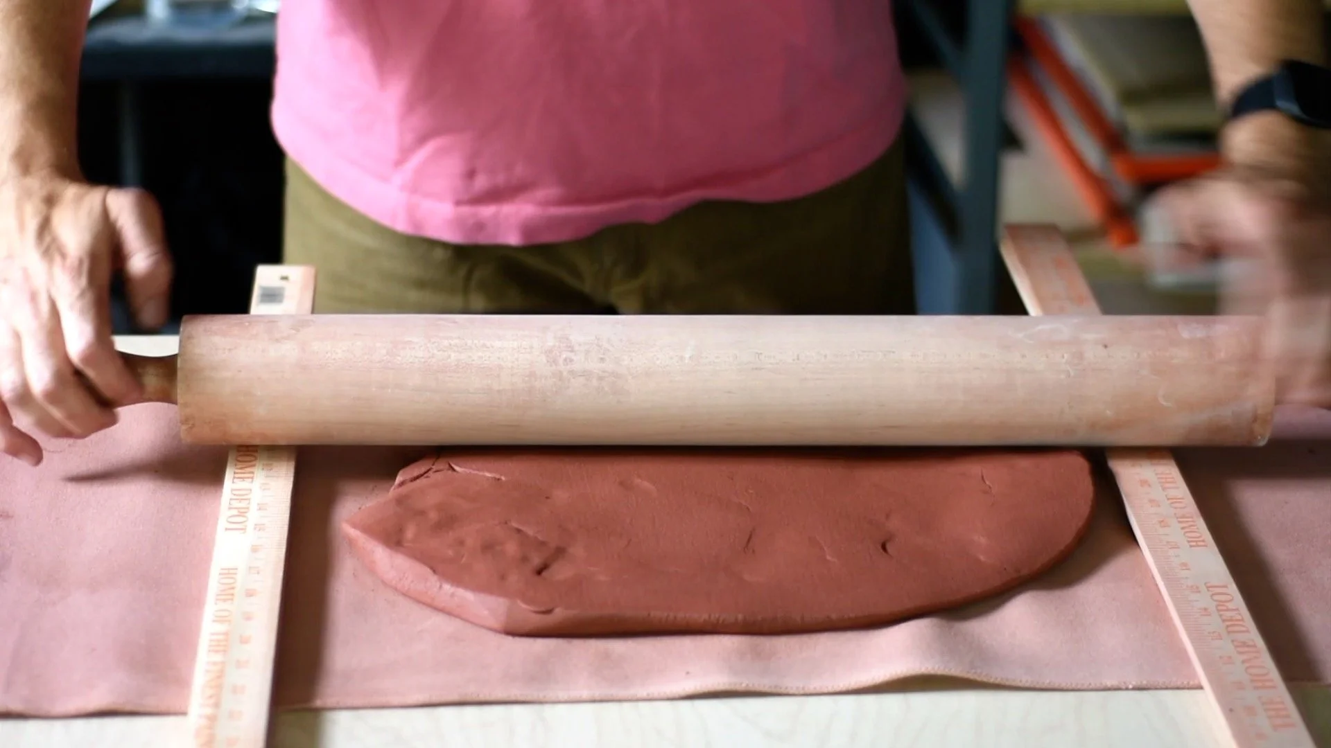 Press-molded Pasta Bowl from a Clay Slab — Pottery Tutorial — The ...