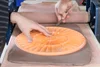 How to Turn a Slab into a Flat-Bottomed Plate on the Wheel — pottery ...