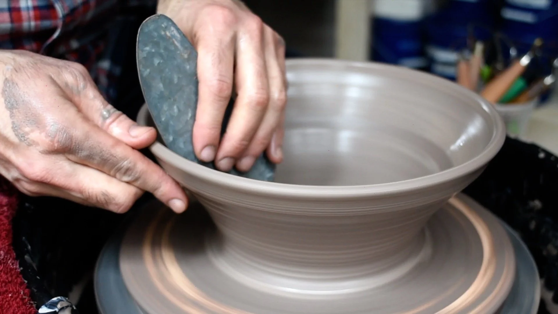 Make a Wide Salad Bowl Pottery Tutorial — The Studio Manager