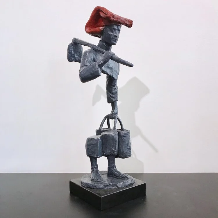 Forgotten Memories A (blue) by Lim Leong Seng