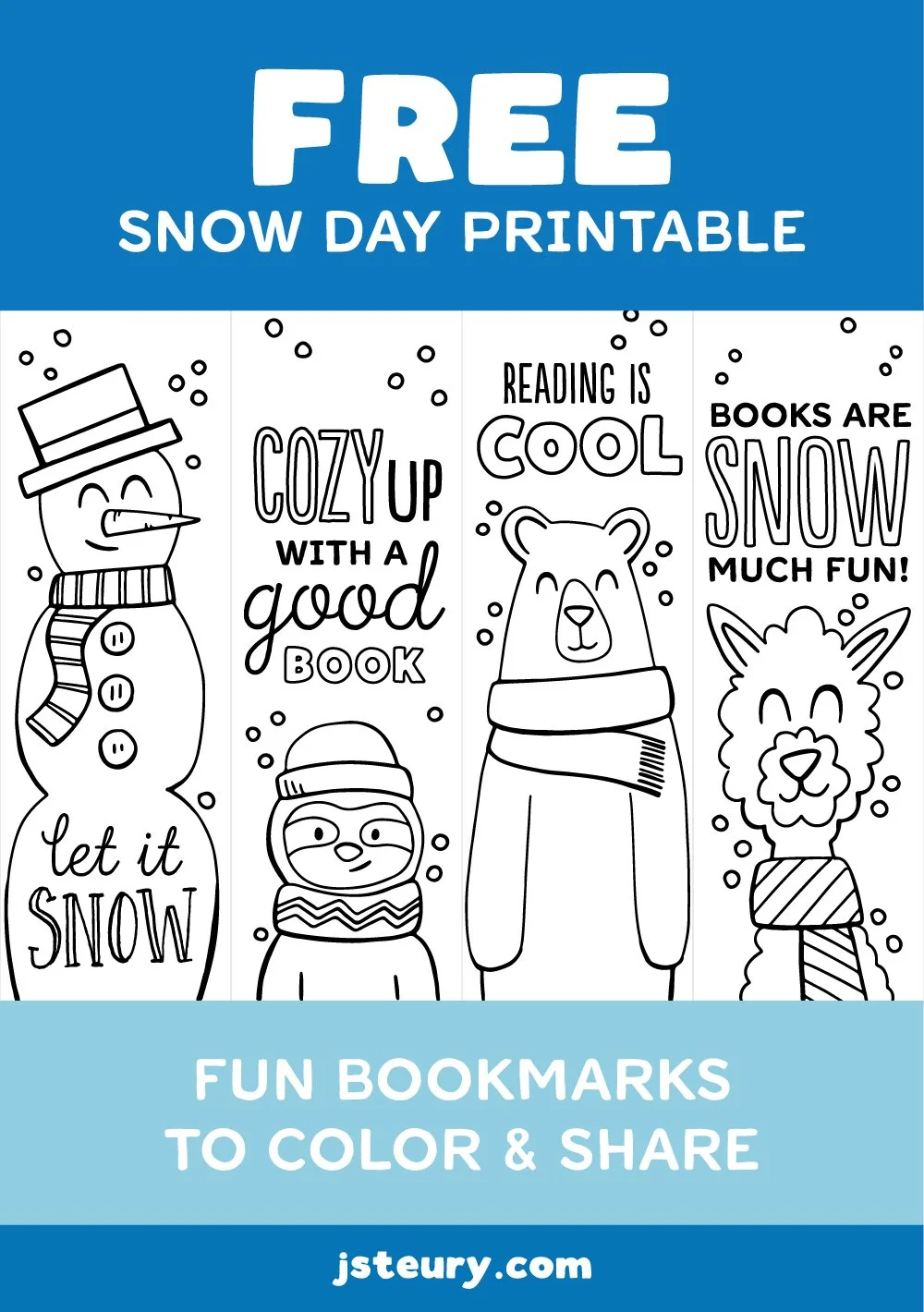 Snow Day FREEBIE! — Jessie Steury