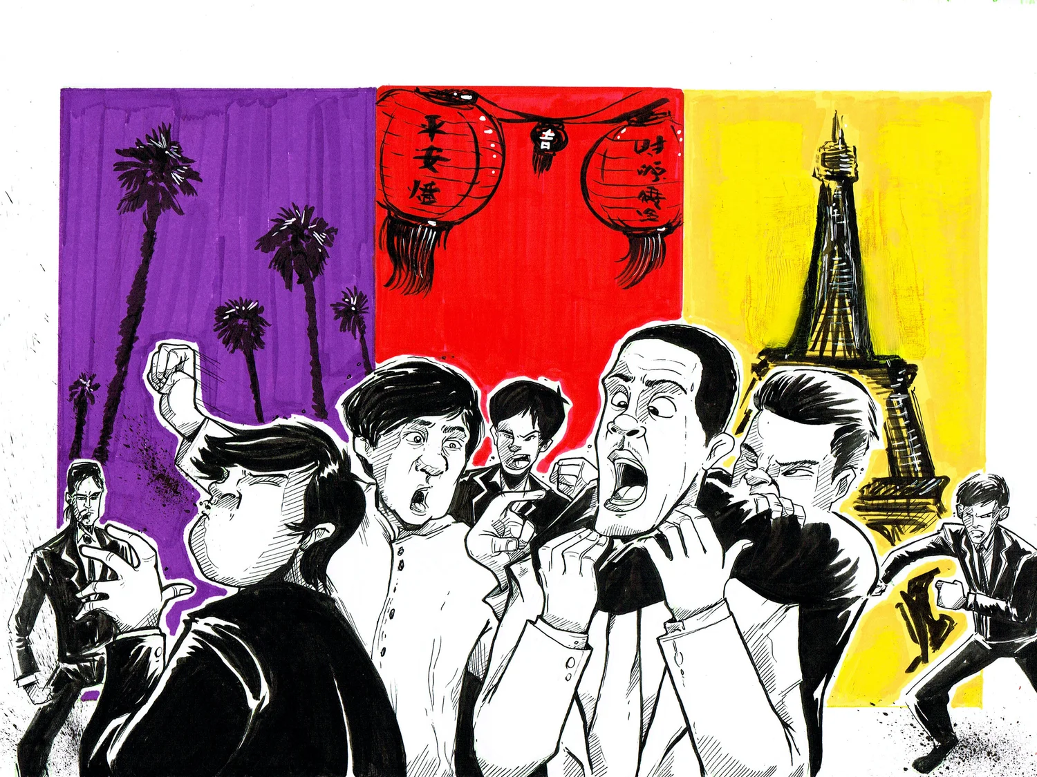 Rush Hour Cartoon