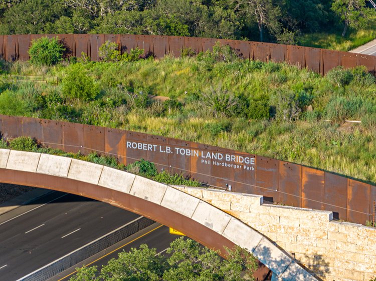 New Aerial Images of the Land Bridge! — Phil Hardberger Park Conservancy