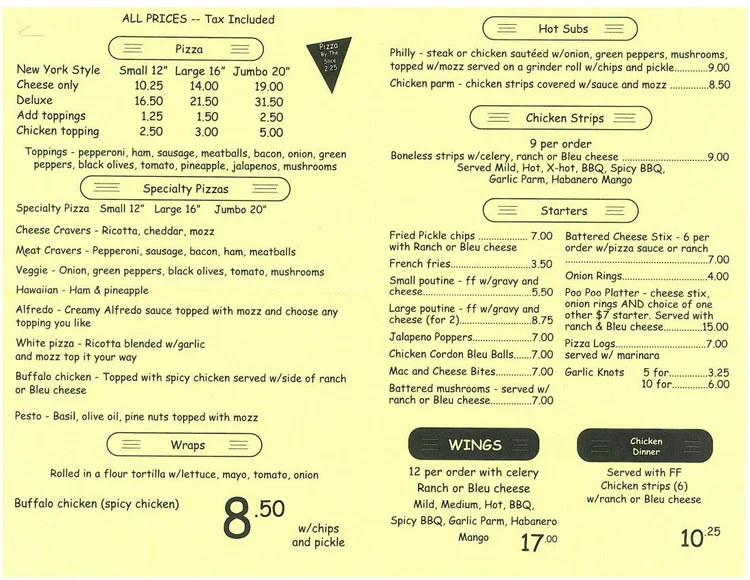 Owl's Nest Pizzeria