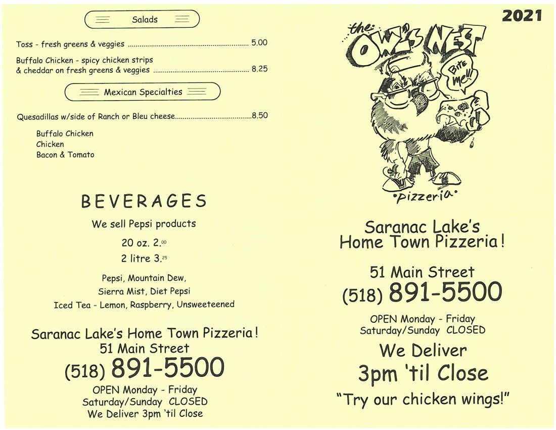Owl's Nest Pizzeria