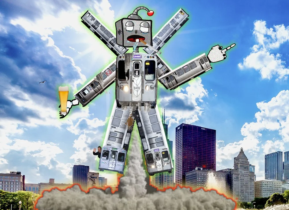 CTA Lines Come Together to Form Lumbering, Beer-Addled Voltron — The ...