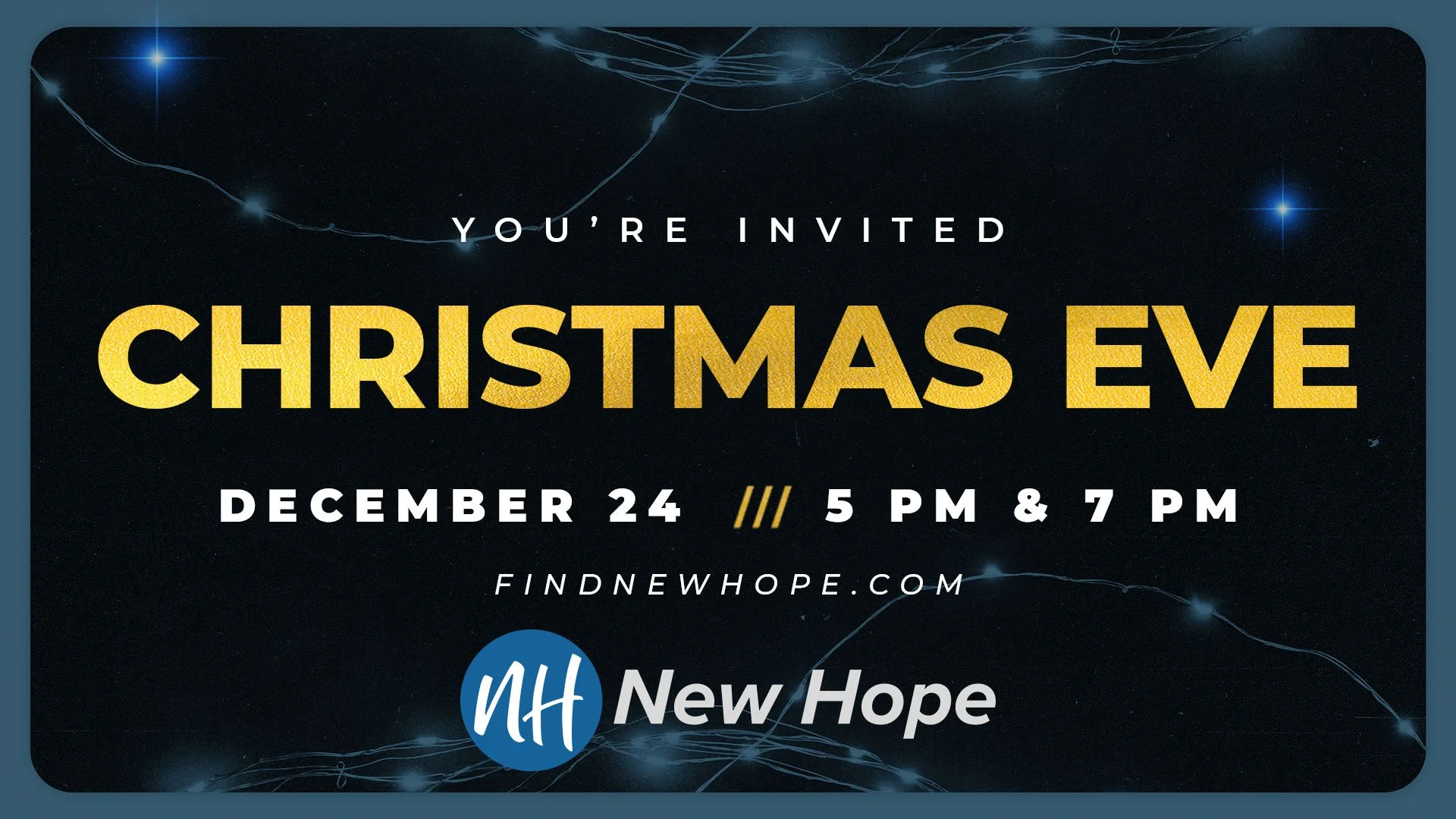 Join Us for a Joyful Christmas Eve at New Hope Church — New Hope Church