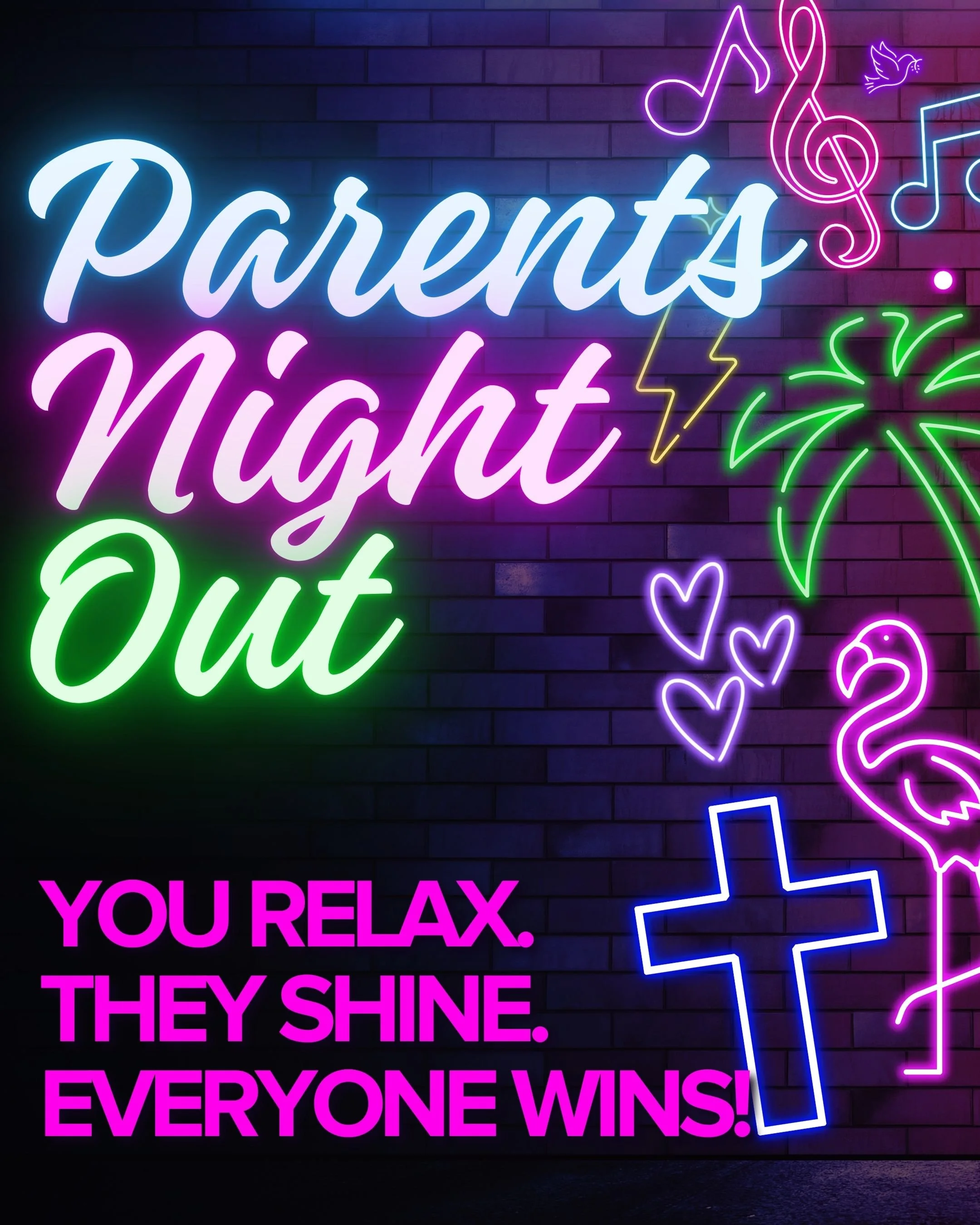 Parents’ Night Out – August 29, 2025 — New Hope Church