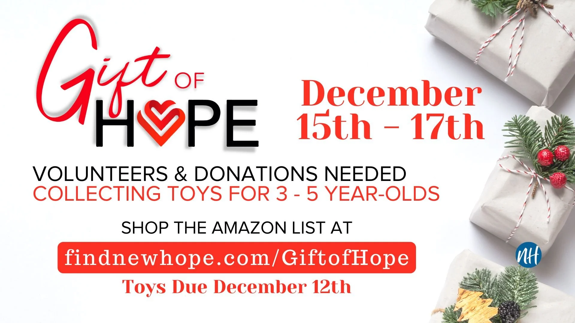 Gift of Hope — New Hope Church