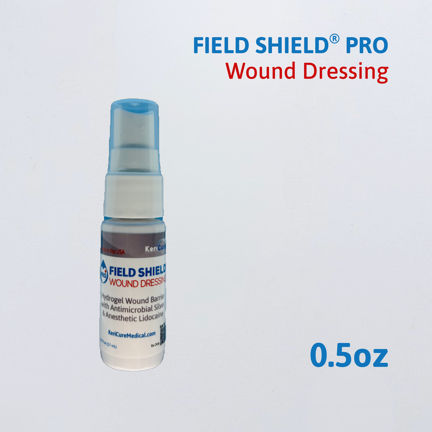 KeriCleanz® Antiseptic Wound Cleaner — KeriCure Medical