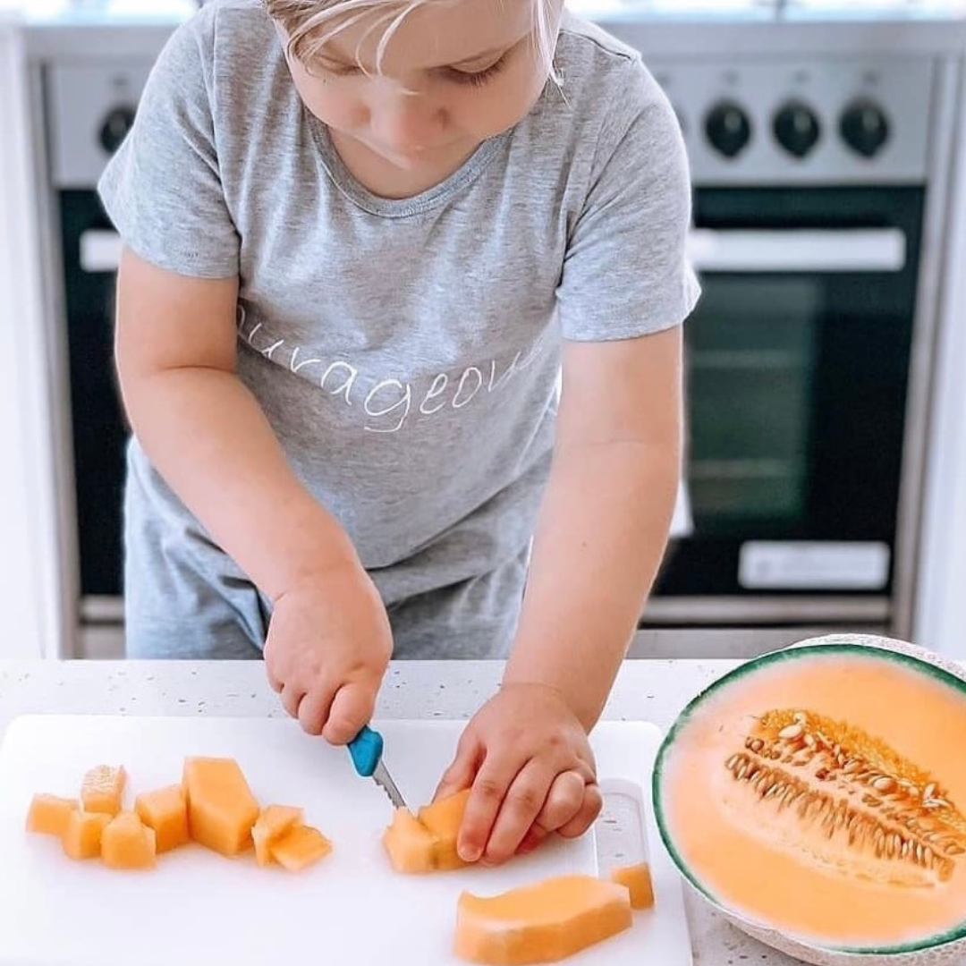 Safe knife for kids - essential for kids from age 2+ — The Cool Food School