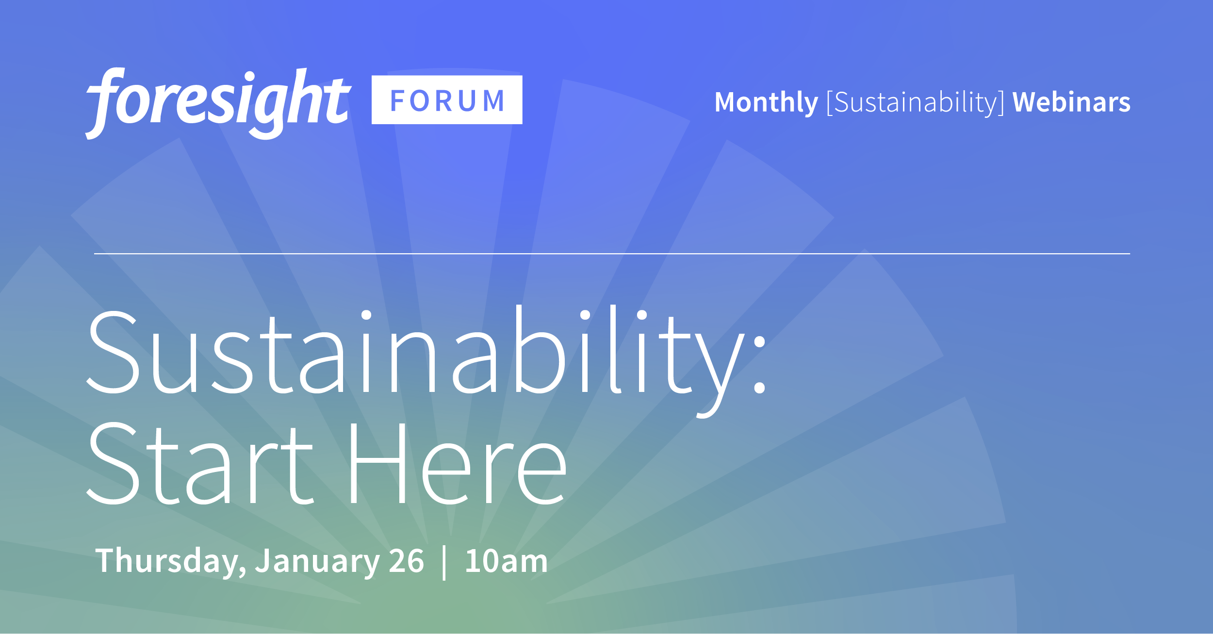 Foresight Forum Archive — Foresight Management