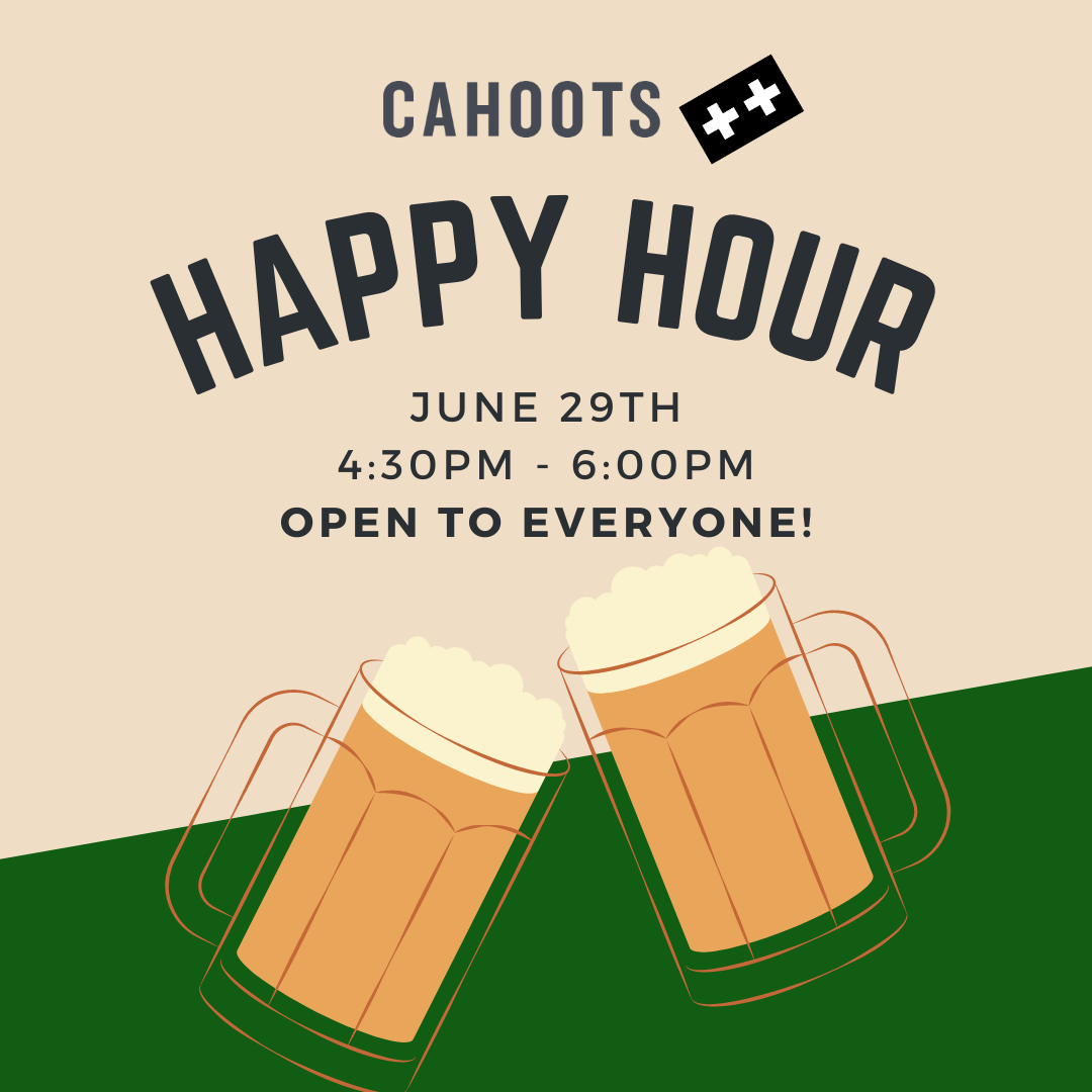 Upcoming Events — Cahoots