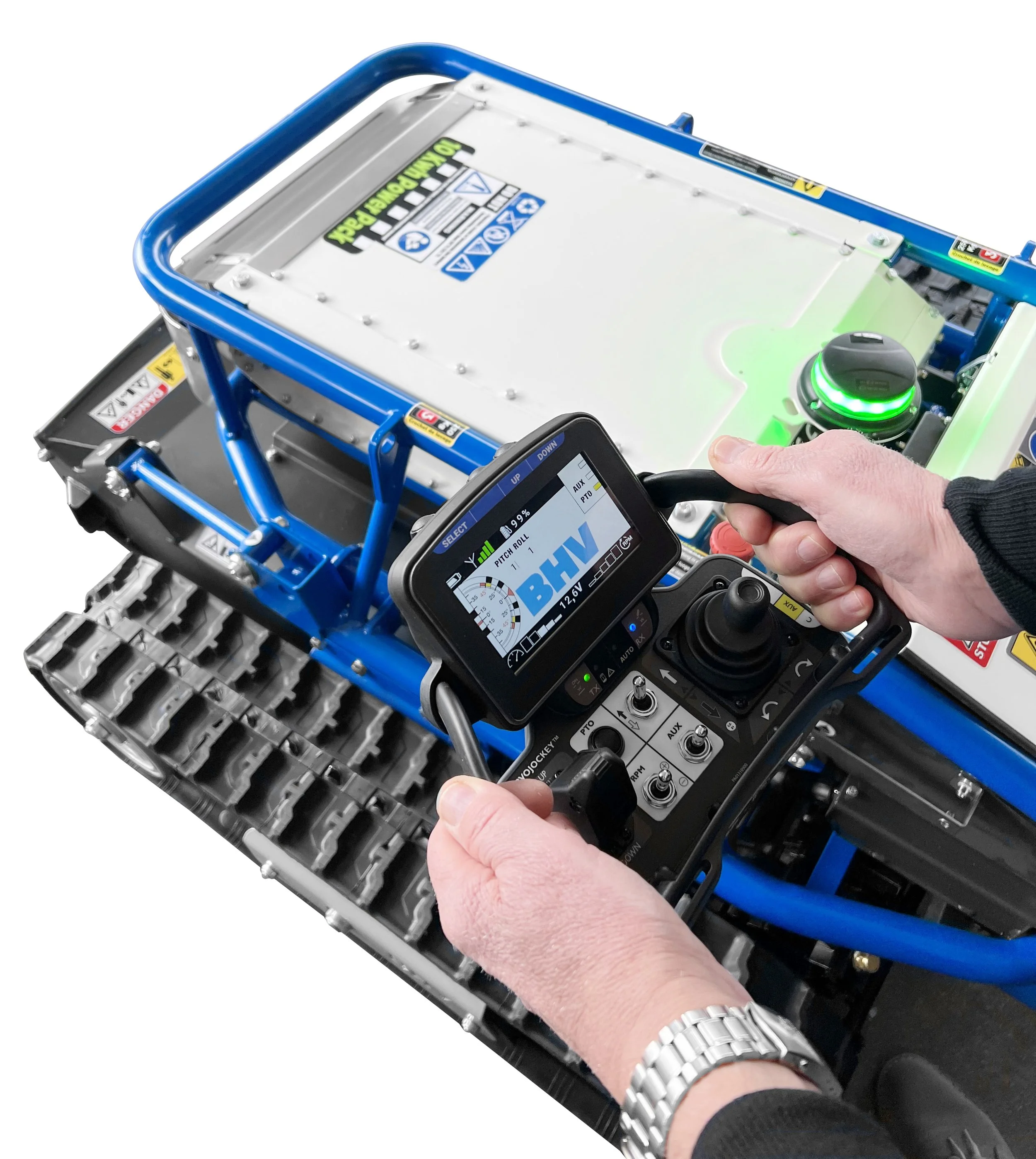 GPS Compass Servo Drive — TracMow | Remote Control Slope Mowers