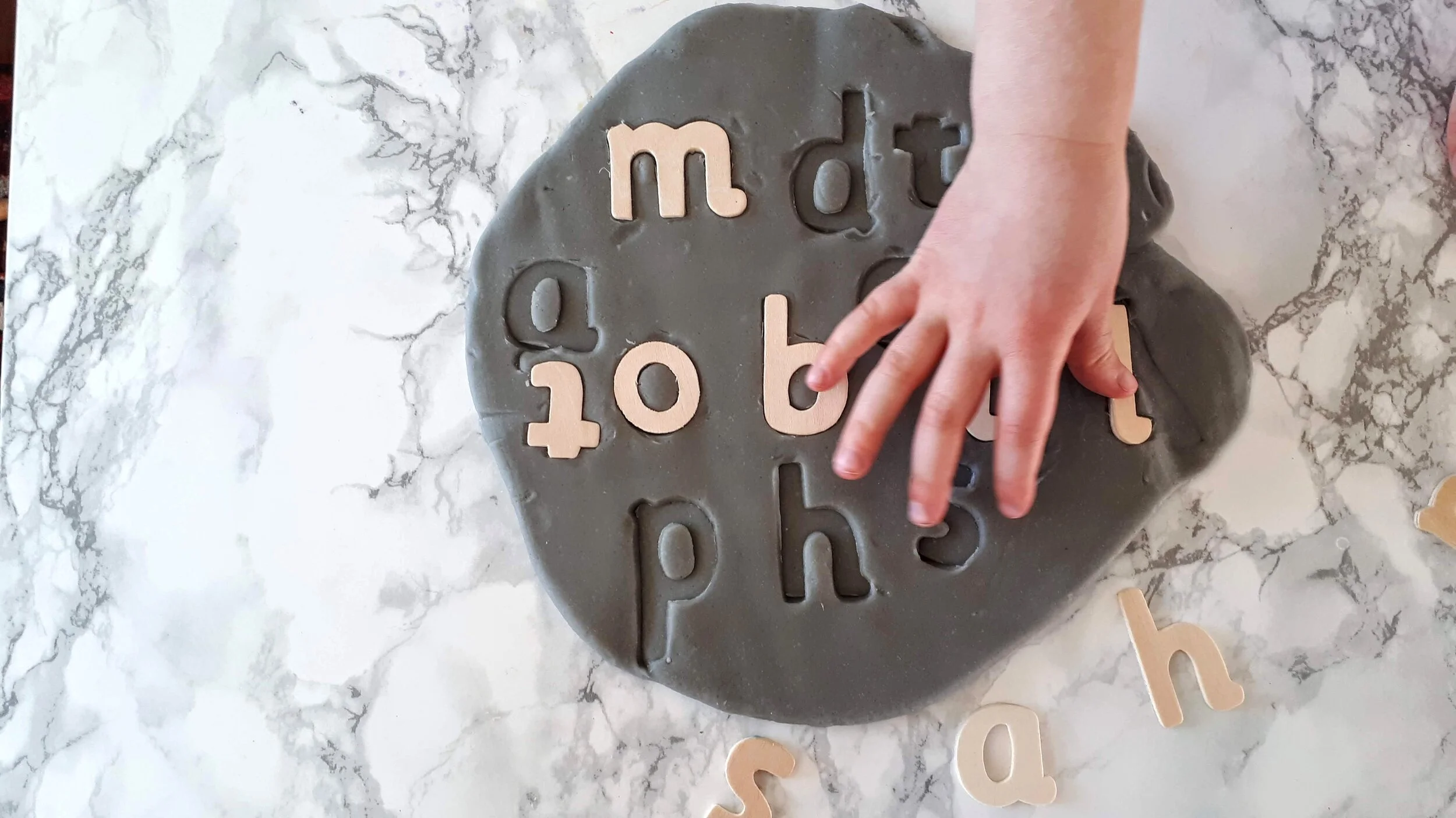 Easy Phonics Play Dough Activity Simple Fun Idea To Try At Home 