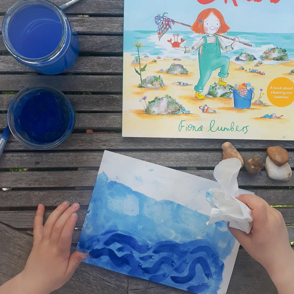 Wave Drawing For Kids