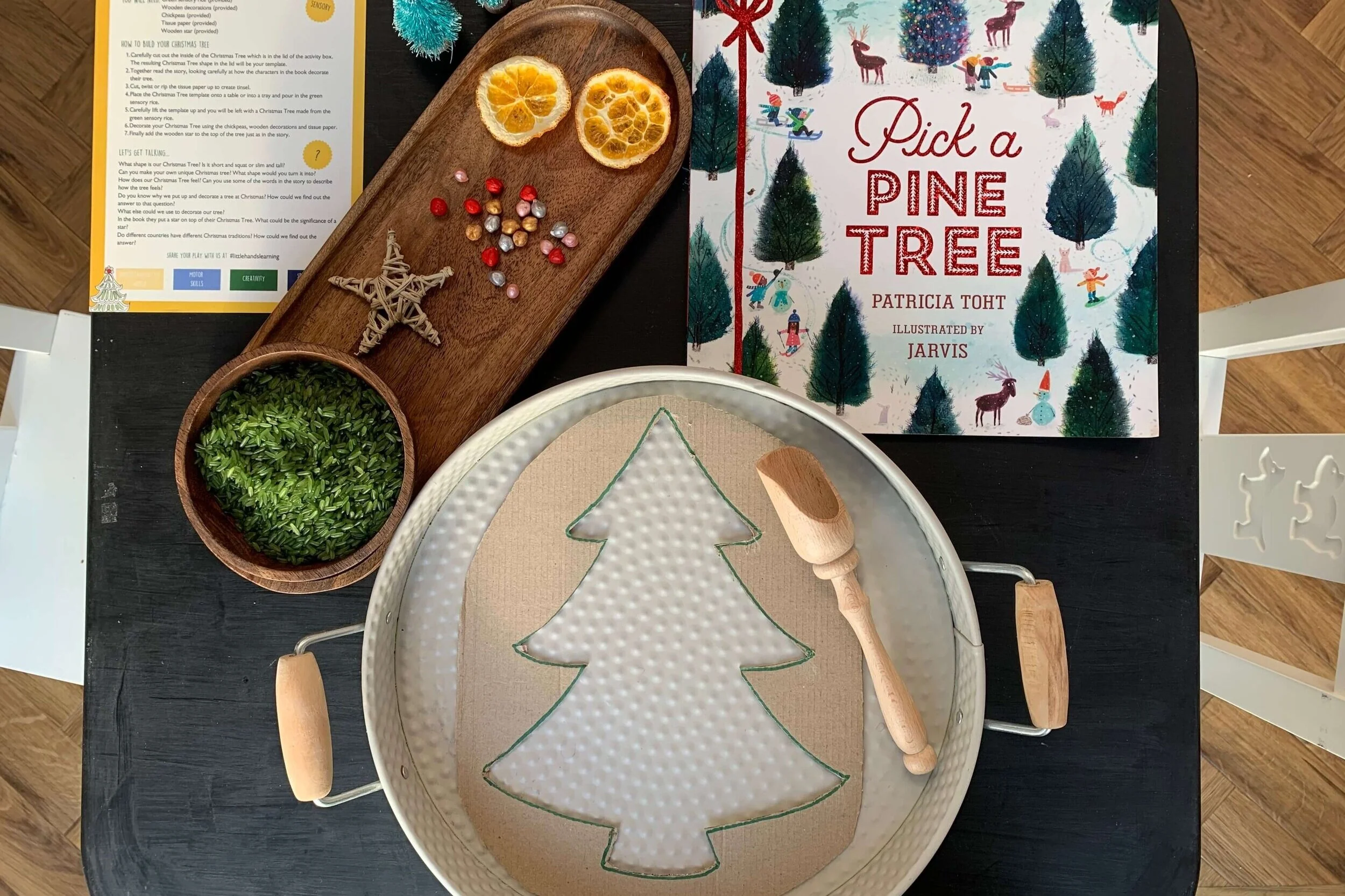 Sensory Christmas Tree - Christmas Activity for Preschoolers and ...