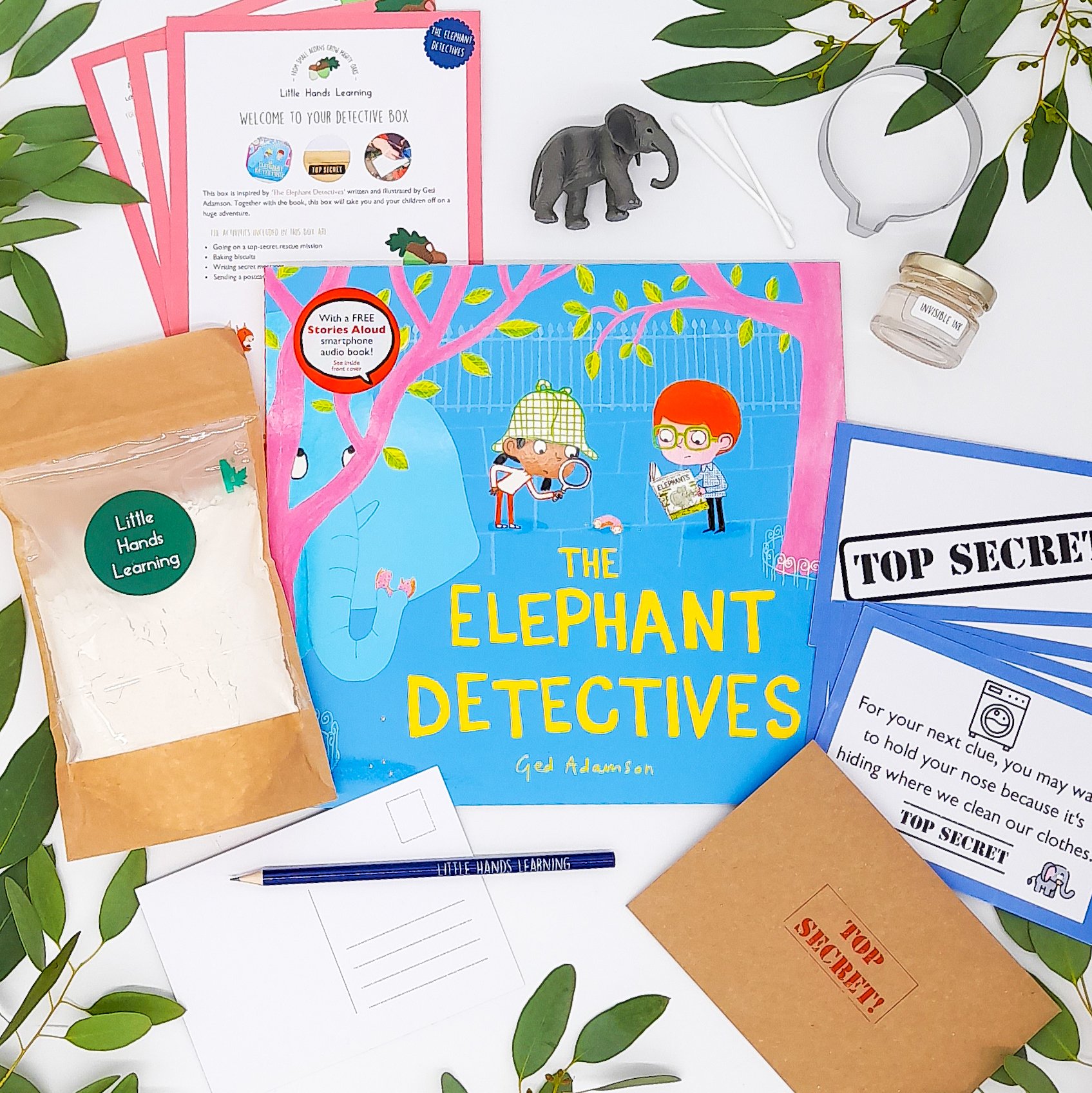 Children's Book and Activity Subscription Box: Detectives. Inspired by ...