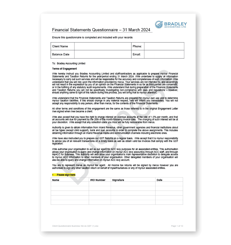 Resources — Bradley Accounting