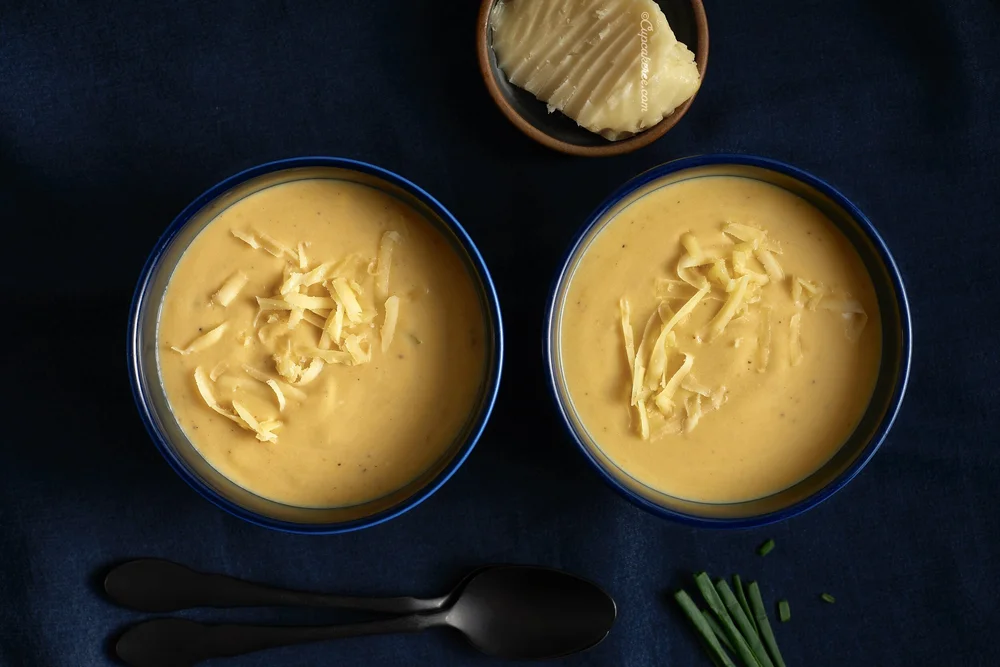 Cheddar Cheese Soup — Cupcakeree