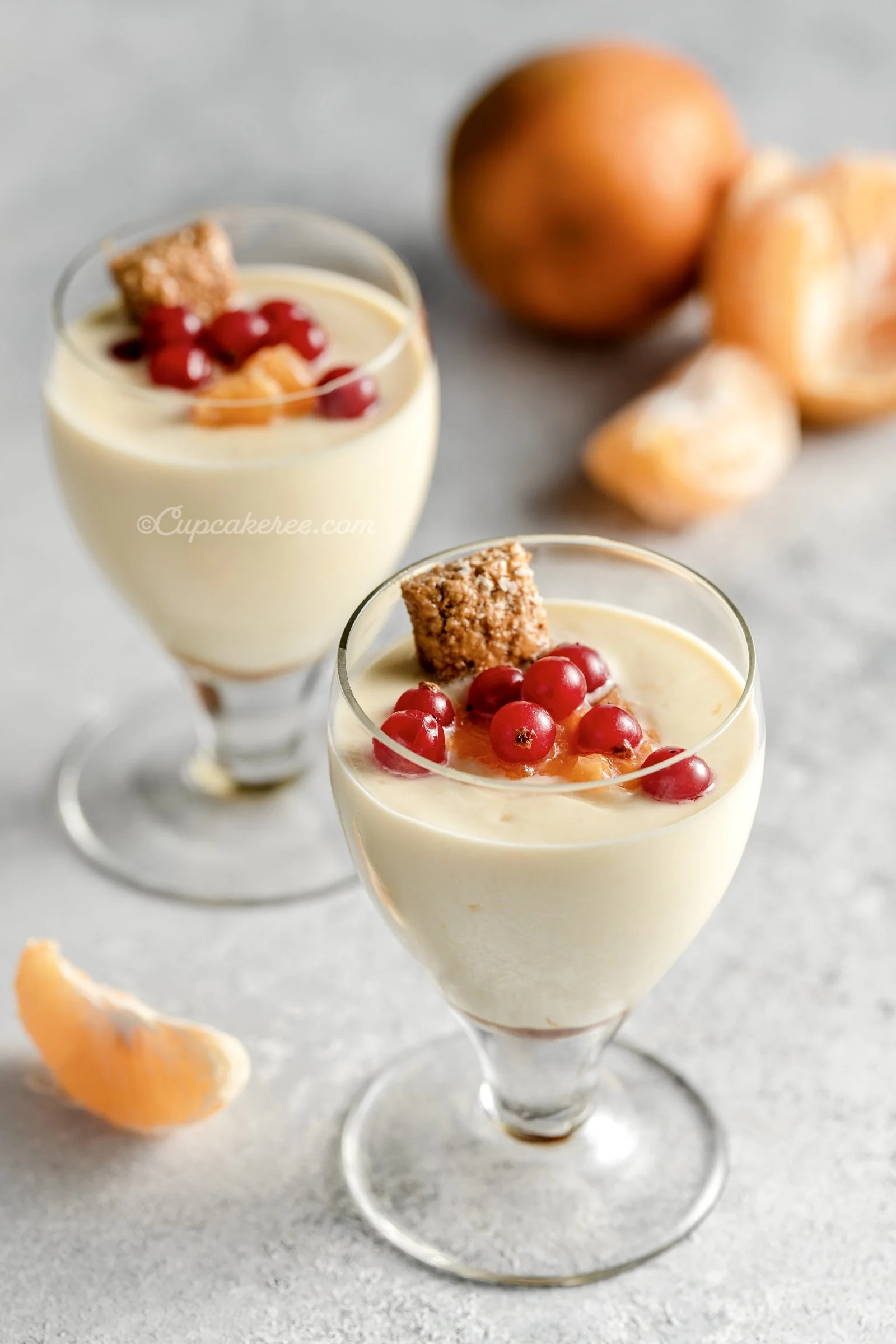 Orange Posset (Gluten-free) — Cupcakeree