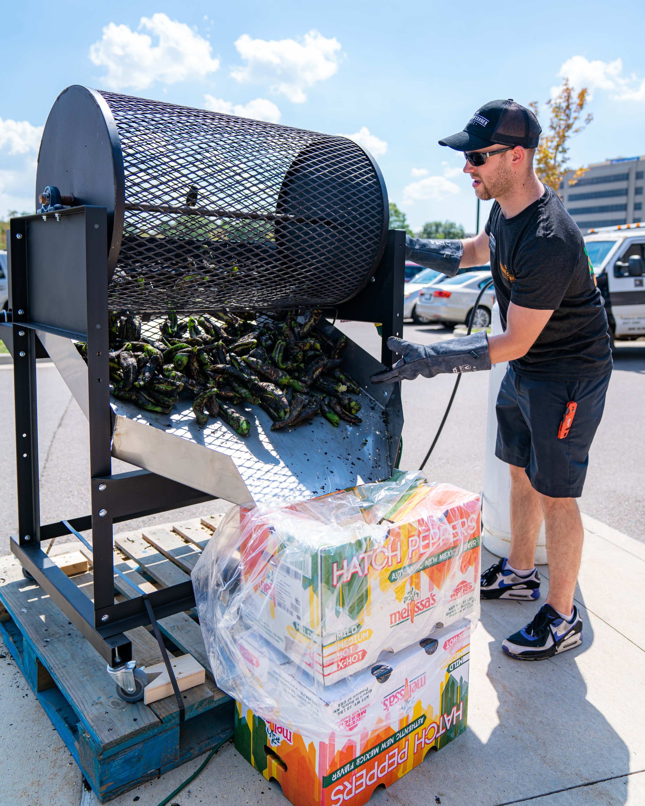 Hatch Pepper Roasting — Woodward Corner Market