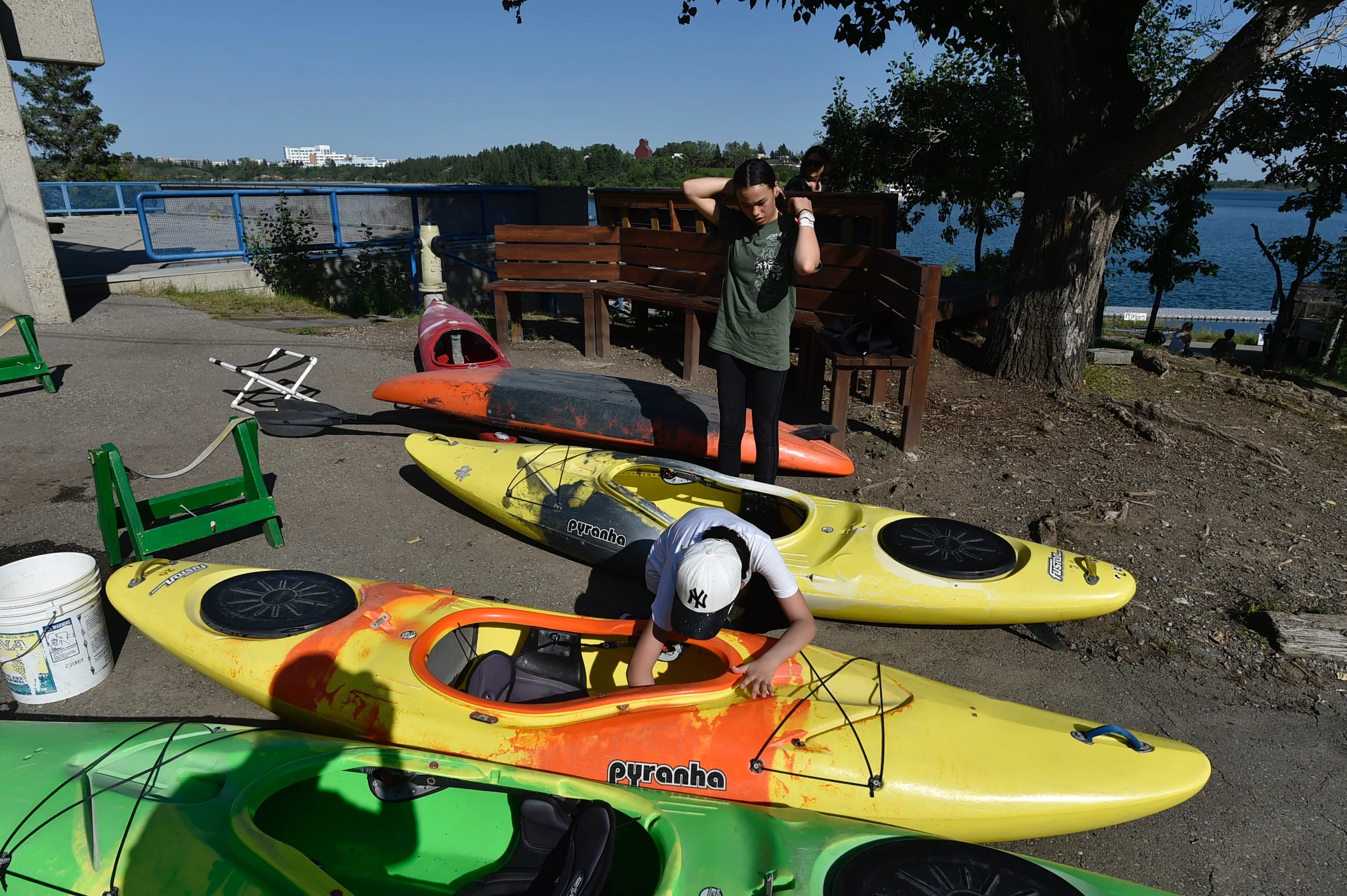 Climbing, Kayaking, and Cooking - What a Cool Day! — Wynchemna