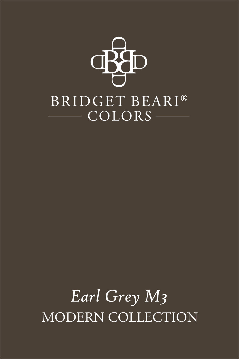 Brown Paint Color: Earl Grey M43 — Bridget Beari® Colors
