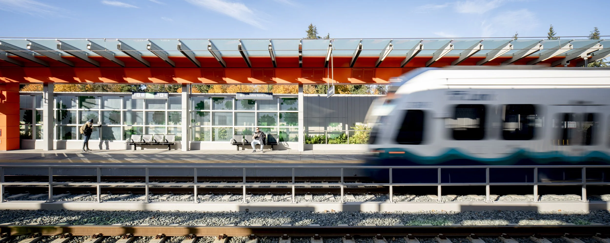 185th Street Lightrail Station — KIRK HOSTETTER PHOTOGRAPHY