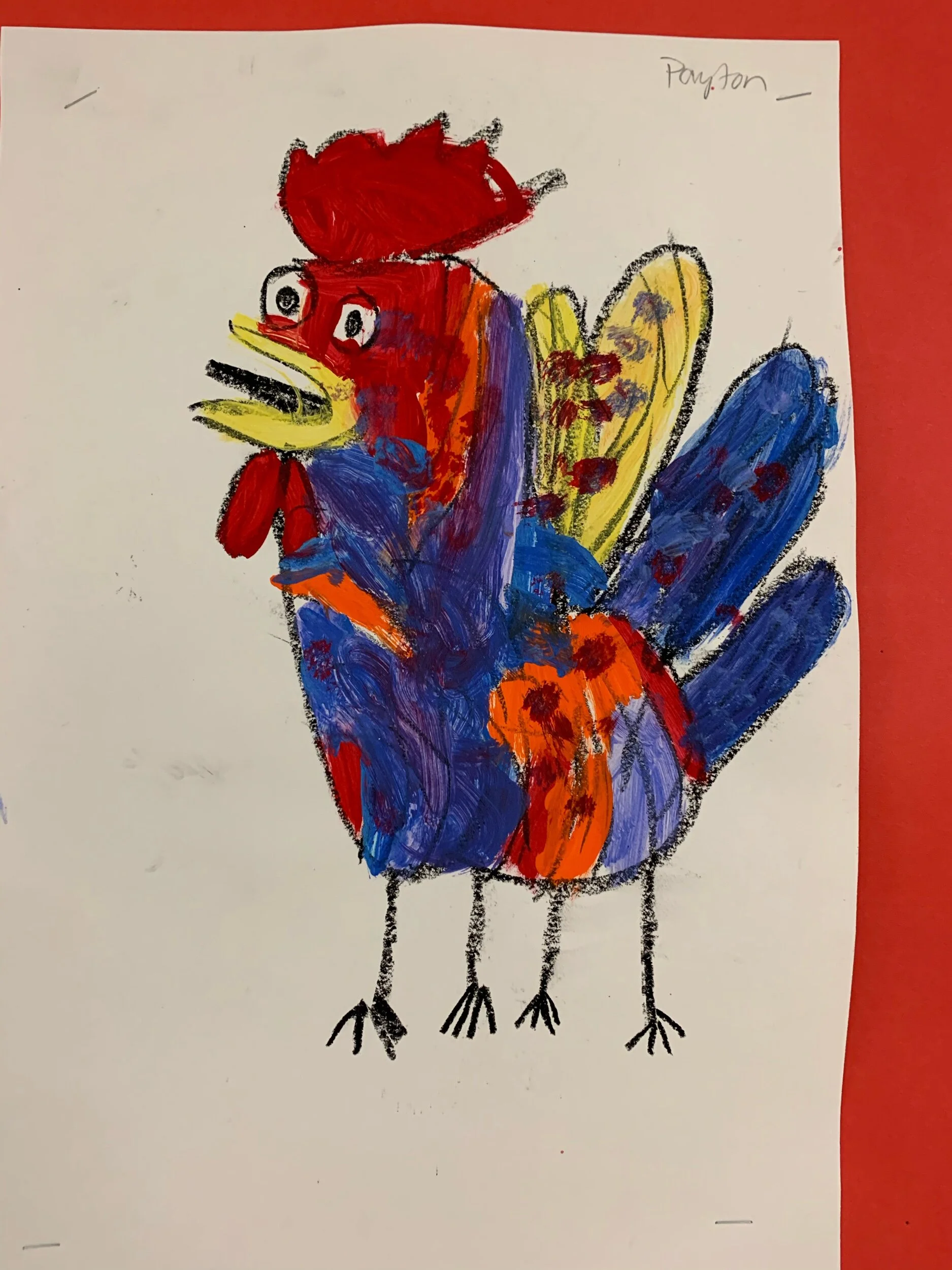 Picasso Roosters — Kerr-Vance Academy