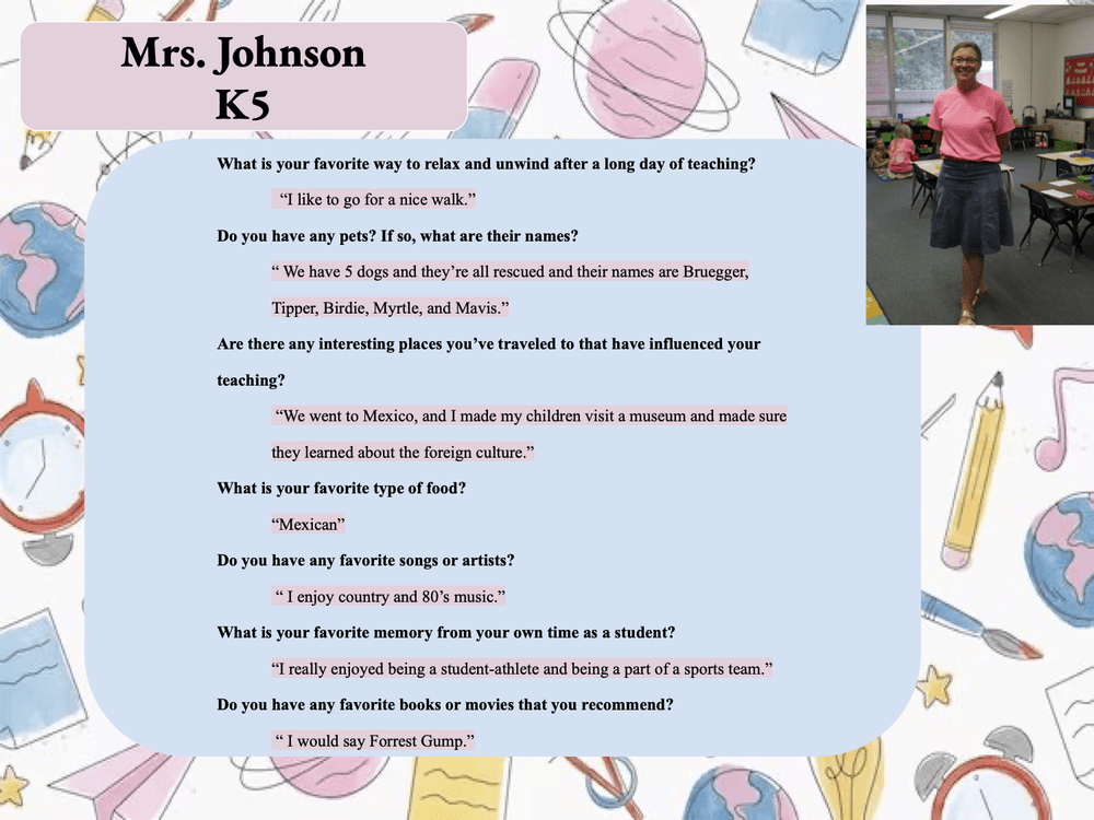 Andie Johnson — Kerr-Vance Academy