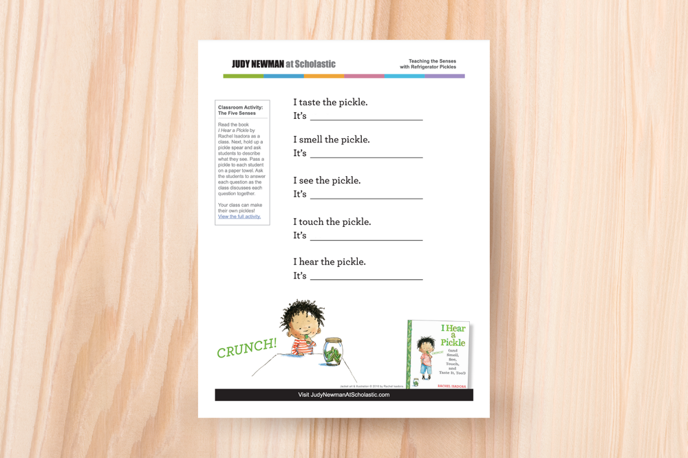 Teaching the Senses with Refrigerator Pickles ・ Indiana Grown for Schools