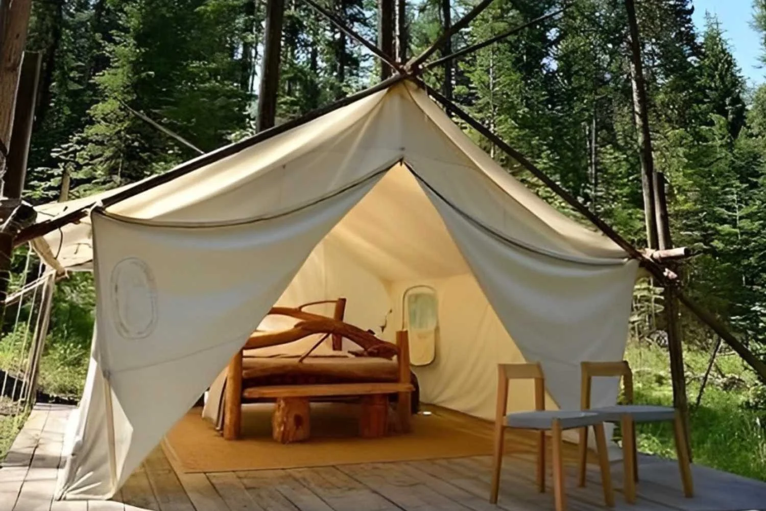 Shop Canvas Wall Tents | USA Made — Beckel Canvas Products