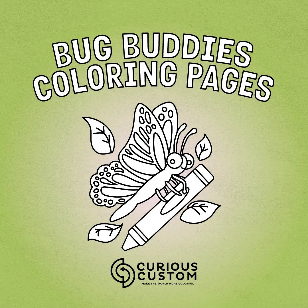 Coloring Books — Custom Coloring Books | Curious Custom | Made in the USA
