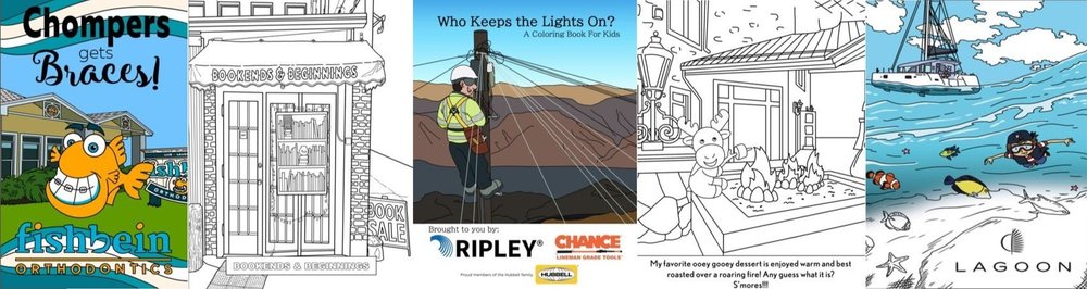 Custom Coloring Books | Curious Custom | US