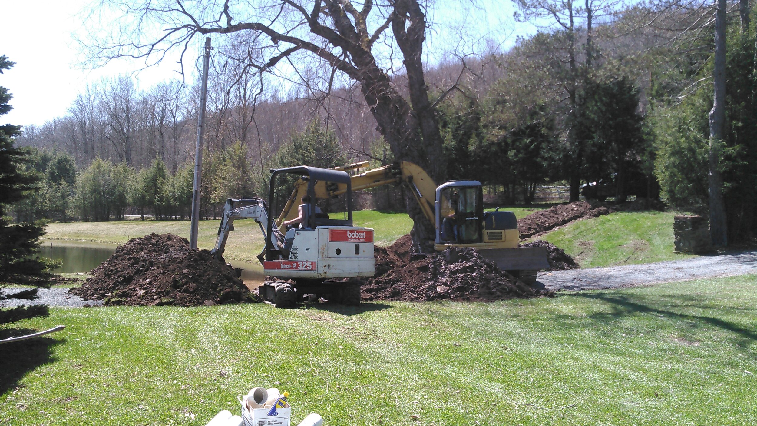 Excavating — Four Seasons Landscaping