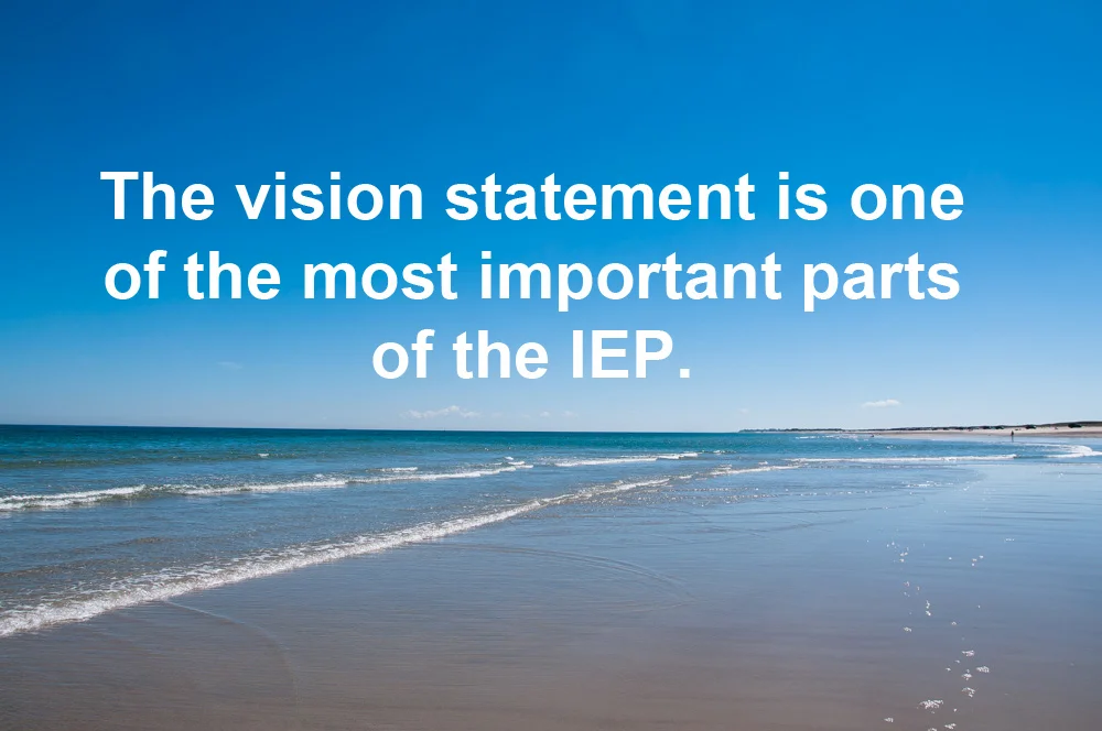 Writing a Strong Vision Statement — Make Special Education Work