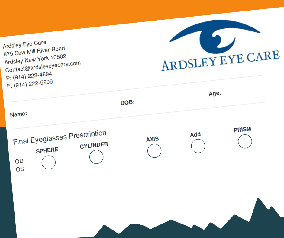 Understanding Your Glasses Prescription Ardsley Eye Care Understanding Your Glasses Prescription Ardsley Eye Care