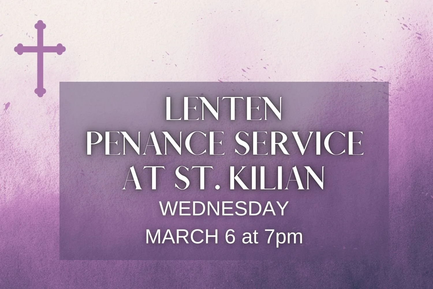 What's New — St. Kilian Catholic Church