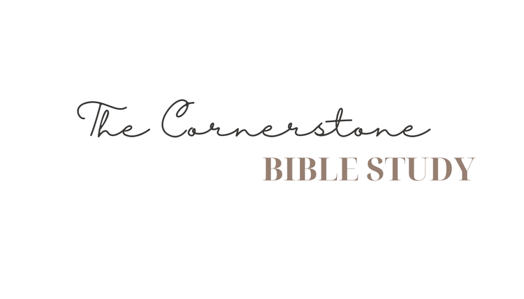 Cornerstone Bible Study — St. Kilian Catholic Church
