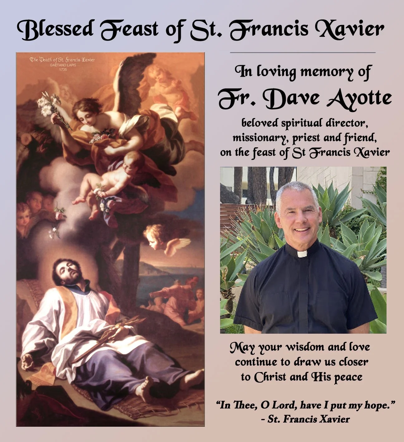 St. Francis Xavier Lay Missionary Society